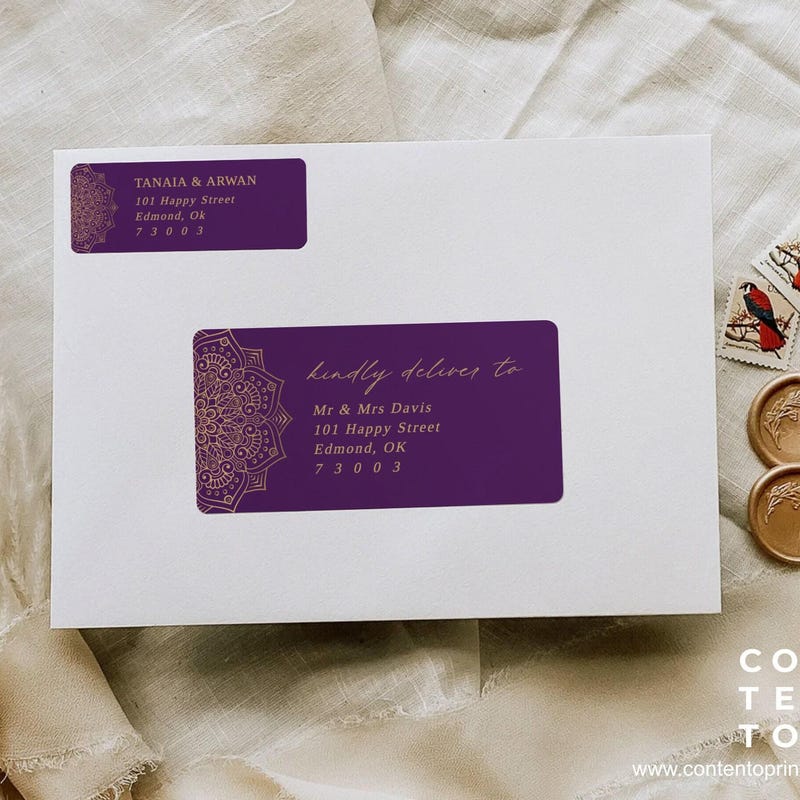 Diy Address Labels - Etsy