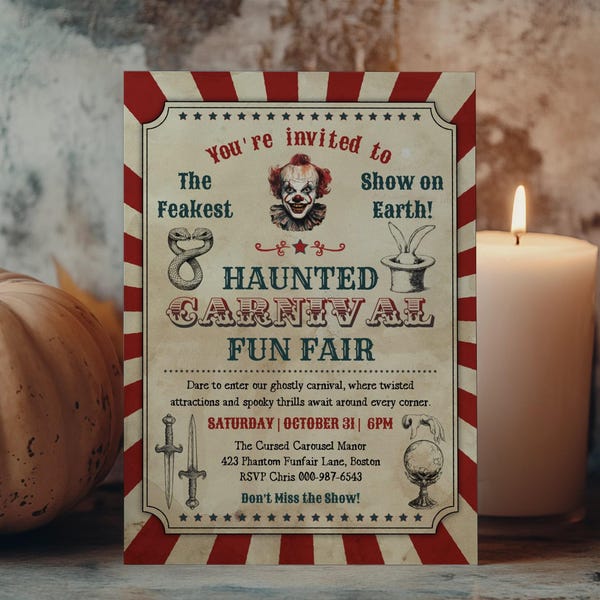 Scary Carnival Costumes - Etsy