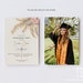EDITABLE Pampas Grass Graduation Party Invitation Template - Etsy