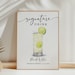 EDITABLE | Ranch Water Bar Sign Template, 0042AA - Etsy