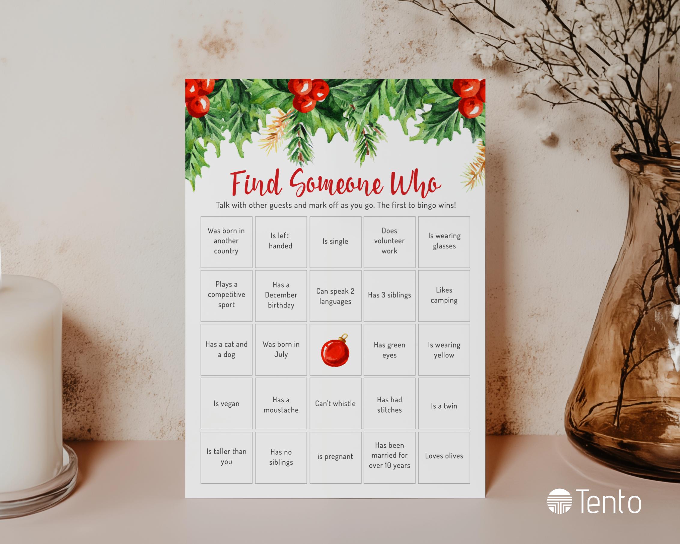 EDITABLE | Christmas Games Bundle, Winter Holiday Games, 0031AA - Etsy