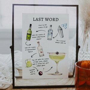 EDITABLE | Last Word Bar Sign Template, 0042AA - Etsy UK