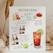 EDITABLE Michelada Bar Sign Template, 0042AA - Etsy