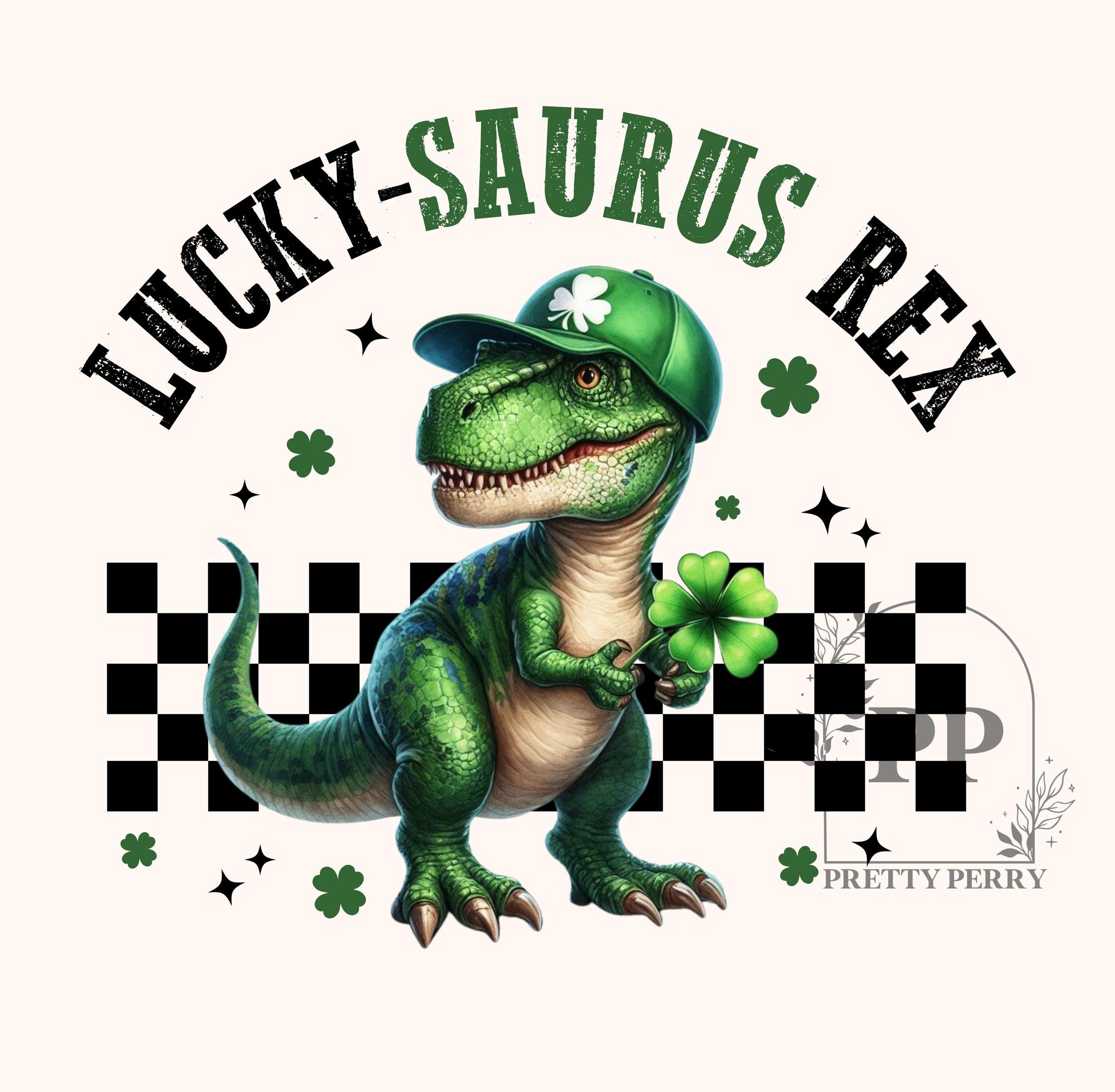 Saint Patrick T-rex Dinosaur PNG, St Patties Day Sublimation ...