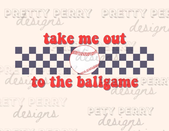 Retro Checkered Baseball PNG Retro Baseball Sublimation - Etsy