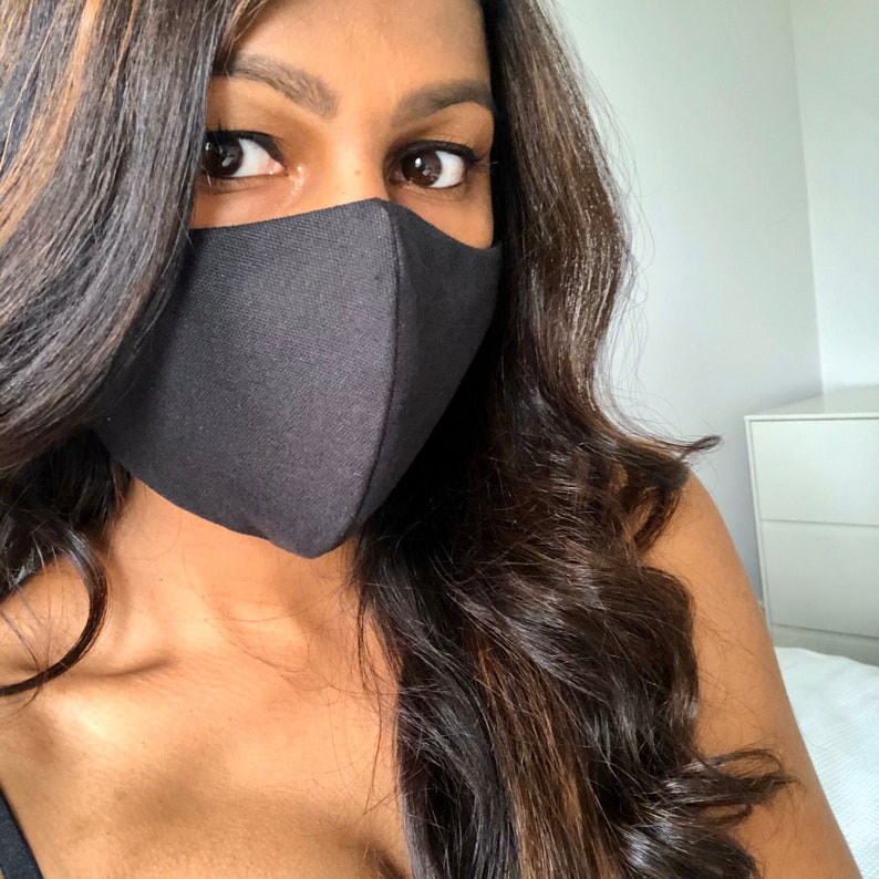 3 Layer Cotton Face Mask With Filter Pocket Adult and Child Sizes 100% ...