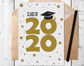 Graduation Card 2020 - Etsy