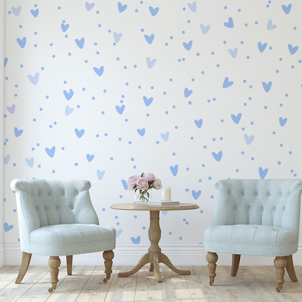 Light Beige Baby Wallpaper With Colorful Drops, Wallpaper for Kids ...