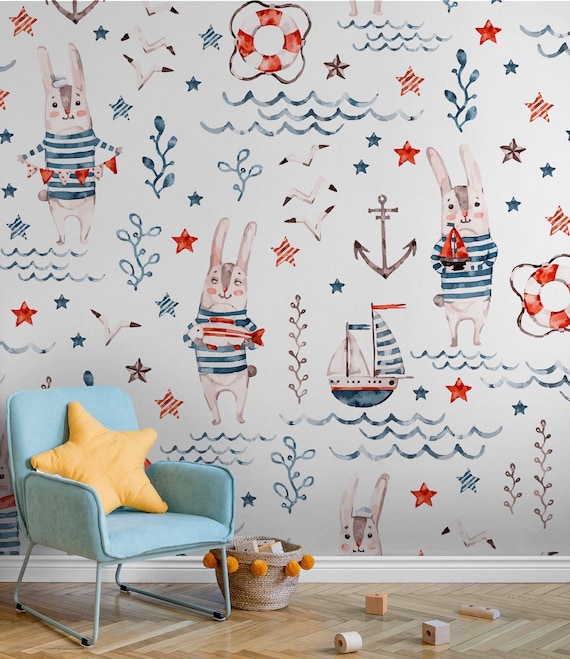 Anker Tapete Maritimes Wandtattoo Für Dein Badezimmer Mit Anker Motiv