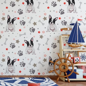 Light Beige Baby Wallpaper With Colorful Drops, Wallpaper for Kids ...