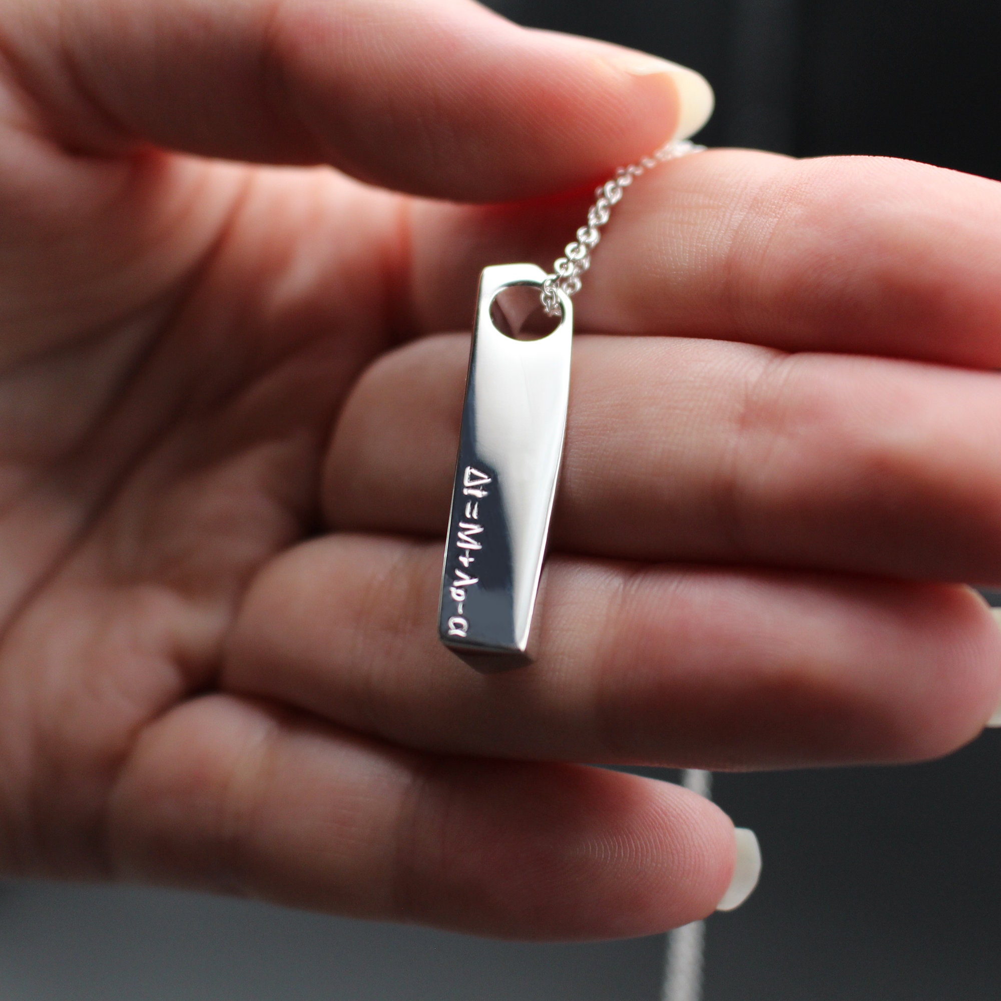 MONOLITH, Death Stranding Inspired, Sterling Silver Pendant, Sci Fi and ...