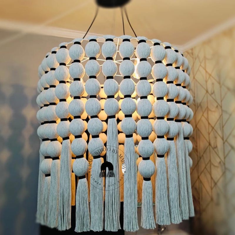 Fringe Pendant Plug In - Etsy