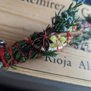 Winter Solstice Smudge Stick,yule, Alternative,alter,blend,cleanse, - Etsy