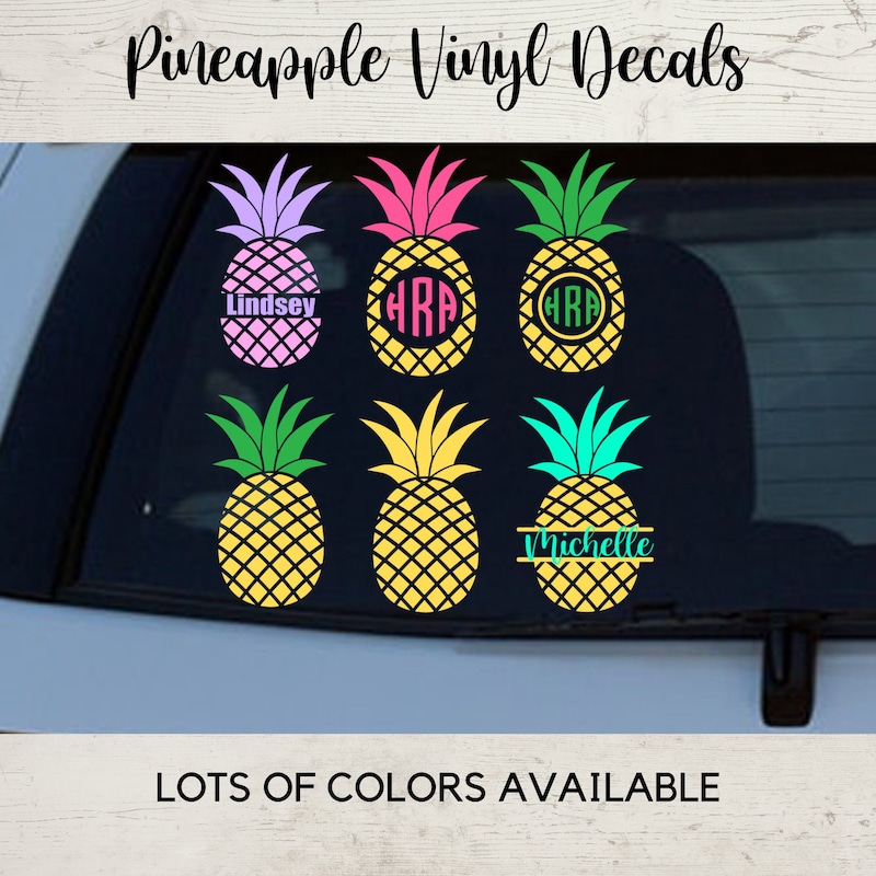 Pineapple Sticker - Etsy
