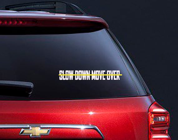 Slow Down Move Over Decal/towing Decal/tow Trucks - Etsy