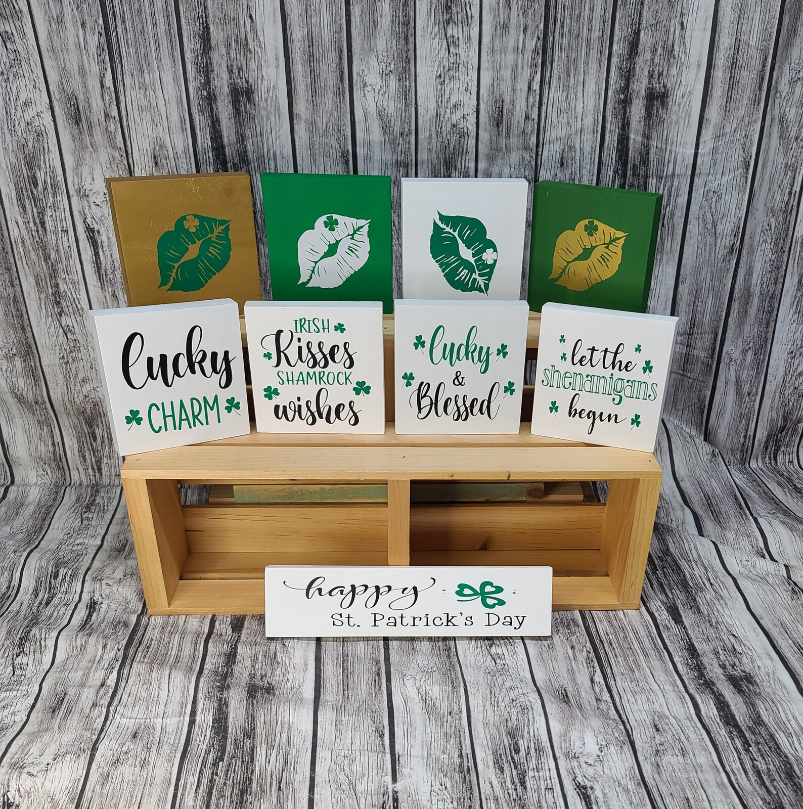 Cute St Patrick's Day Wood Signs St Patricks' Day - Etsy