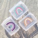 Back to School Supplies Personalized Crayon Box, Rainbow, Craft Storage ...