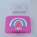 Back to School Supplies Personalized Crayon Box, Rainbow, Craft Storage ...