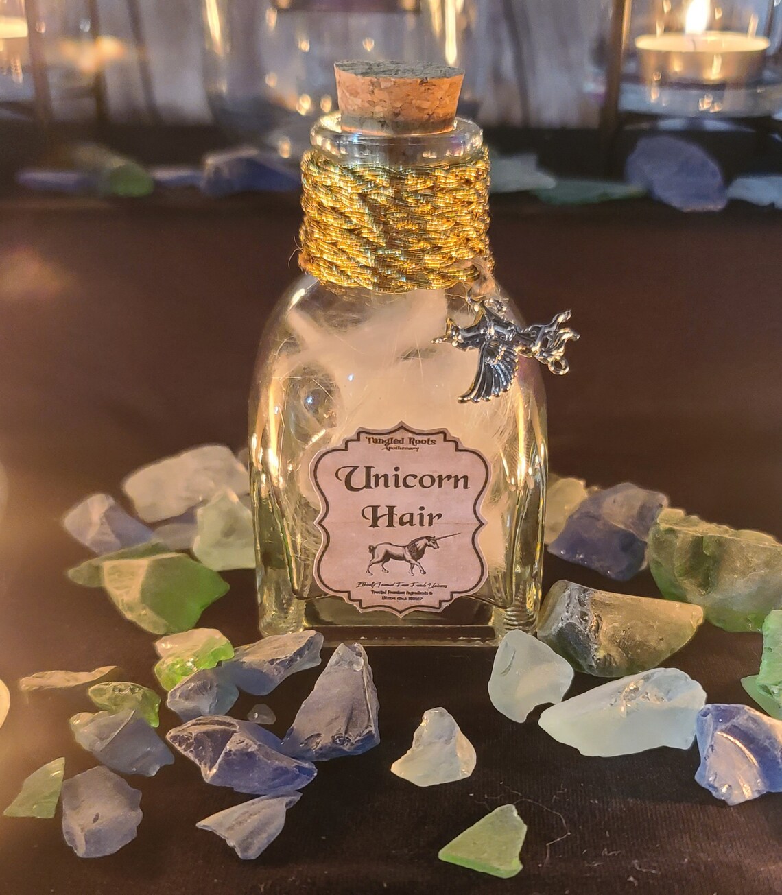 Unicorn Hair Potion Ingredient Bottle Halloween Decor - Etsy