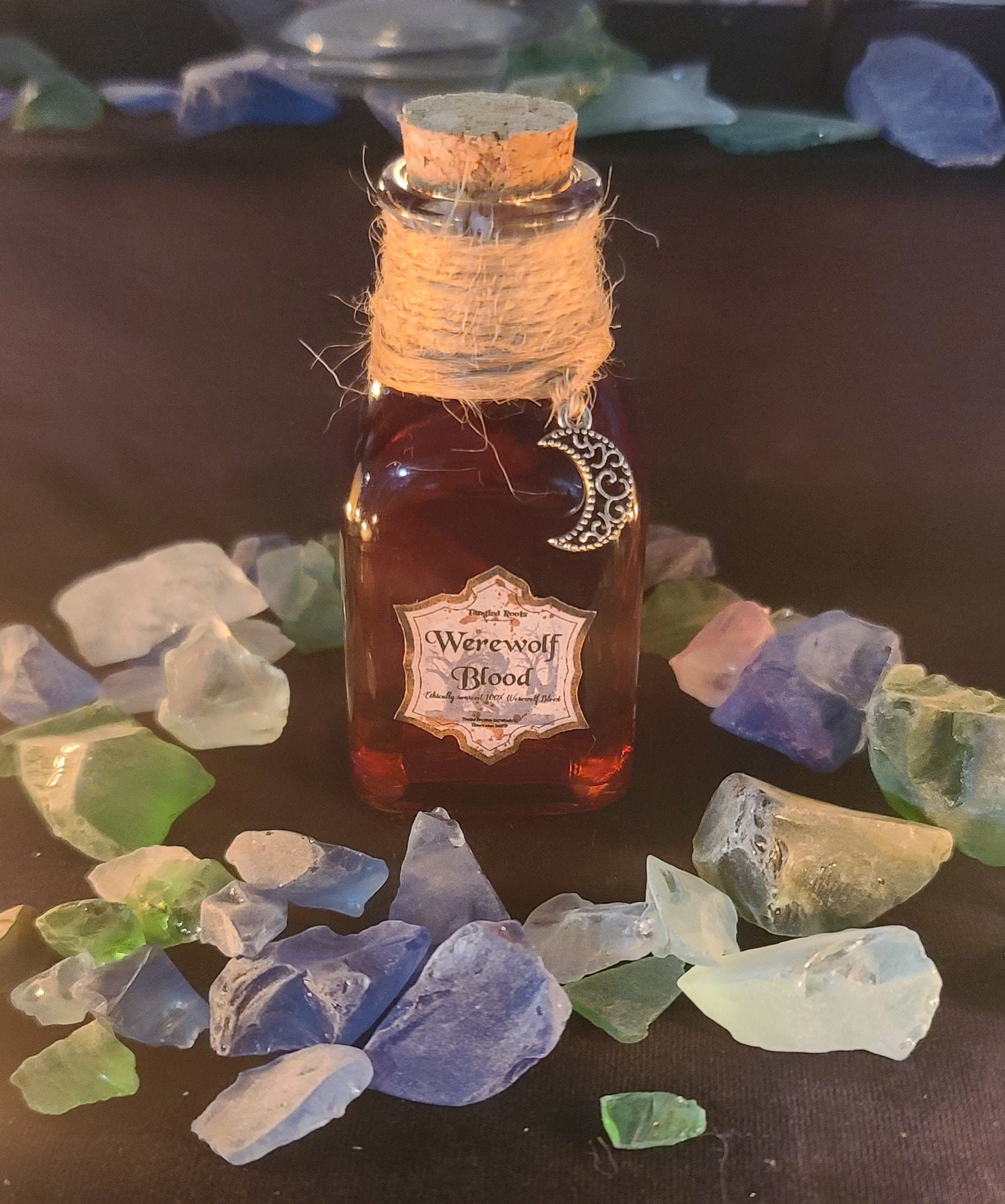 Werewolf Blood Potion Bottle Decor - Etsy