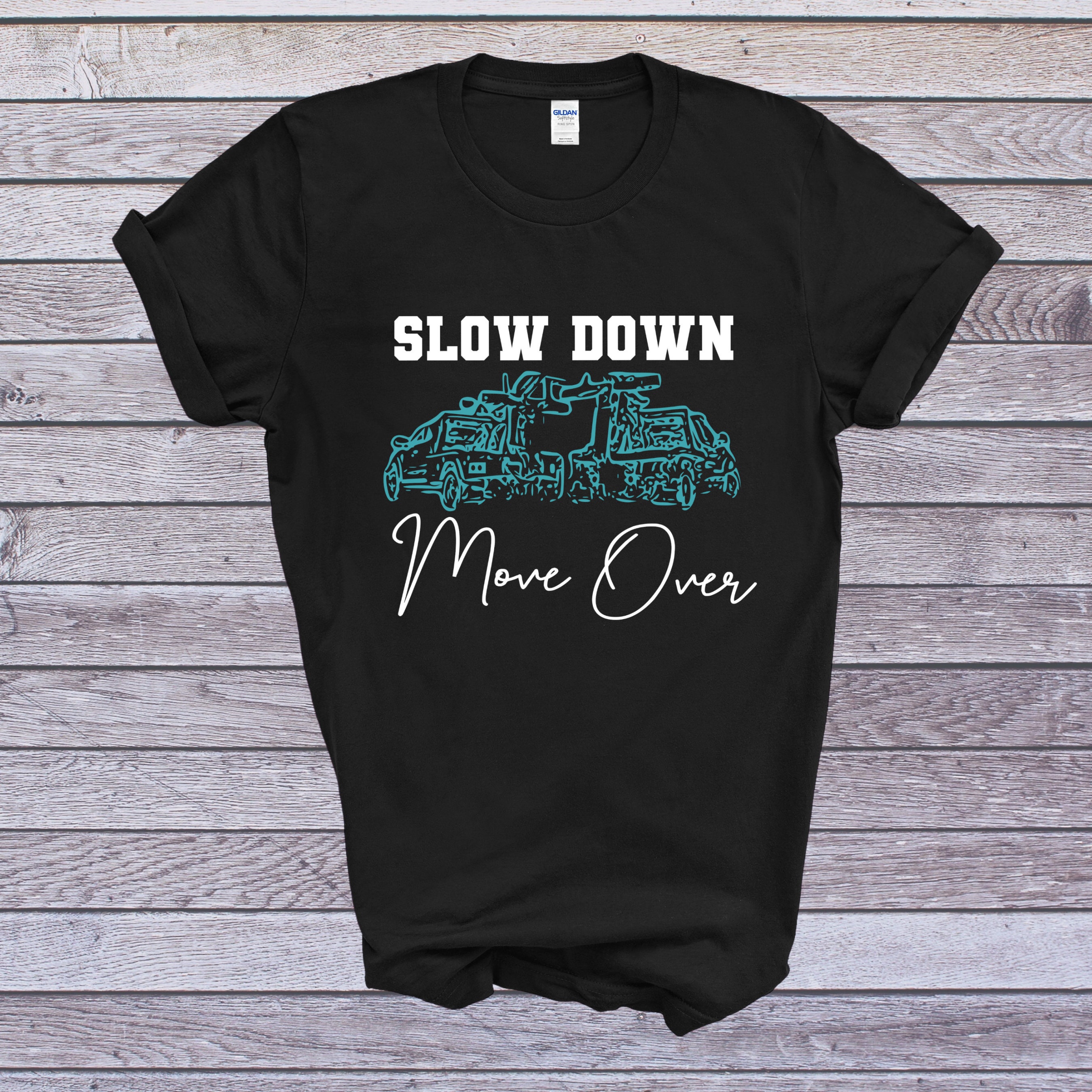 Slow Down Move Over /towing Tee T-shirt Unisex/ Tank Top/thin Yellow ...
