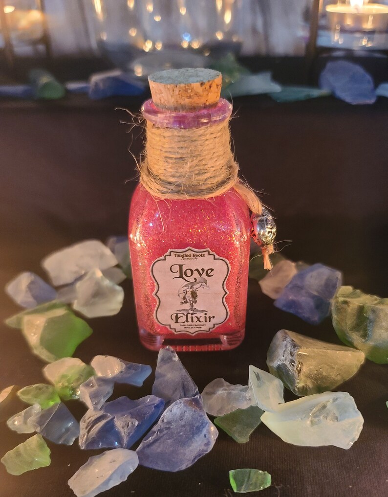 Love Elixir Potion Bottle Decor - Etsy