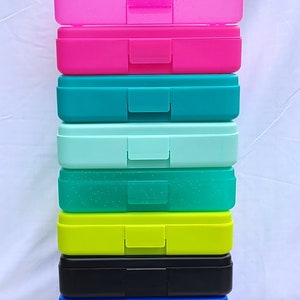 Back to School Mermaid & Unicorn Girls Personalized Pencil Box School ...