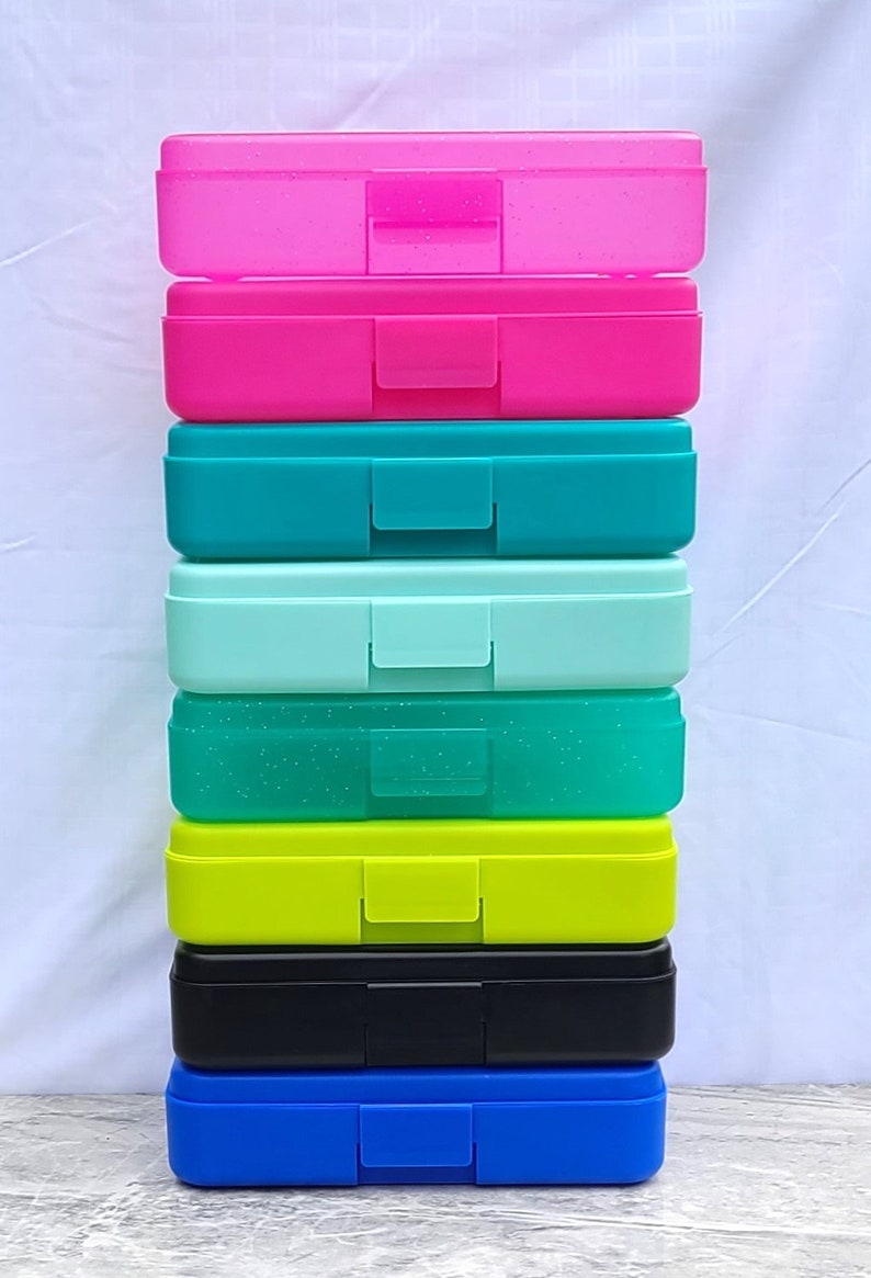 Back to School Pastel Rainbow Personalized Girls Pencil Box - Etsy