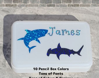 Back to School Supplies Vinyl Name Label Decal Stickers Name - Etsy