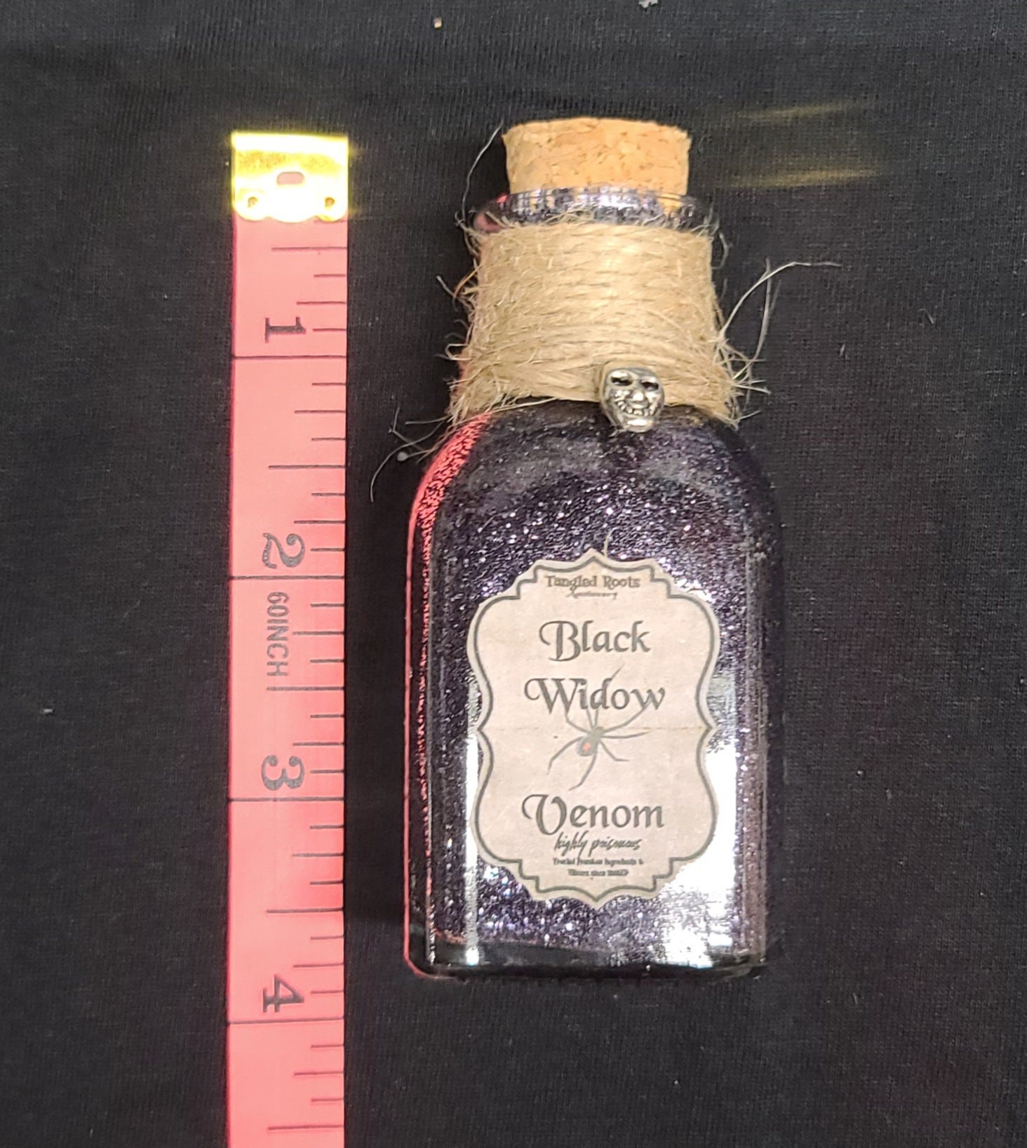 Black Widow Spider Venom Potion Bottle Halloween Witch and | Etsy