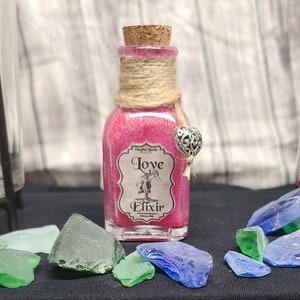 Love Elixir Potion Bottle Decor - Etsy
