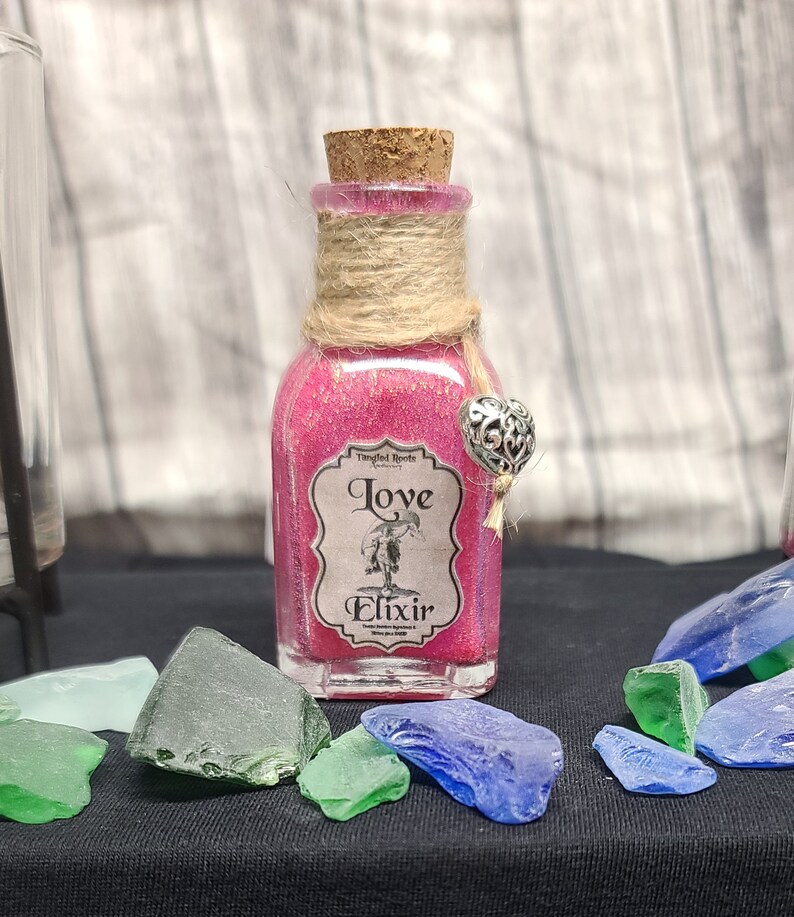 Love Elixir Potion Bottle Decor - Etsy