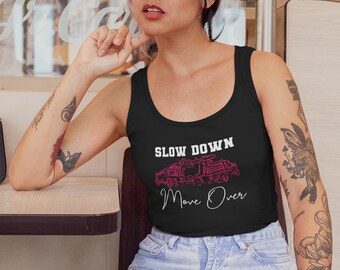 Slow Down Move Over /towing Tee T-shirt Unisex/ Tank Top/thin | Etsy