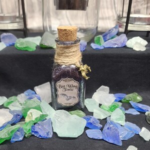 Bat Wing Tonic Potion Bottle Halloween Witch and Wizard Tiered Tray ...