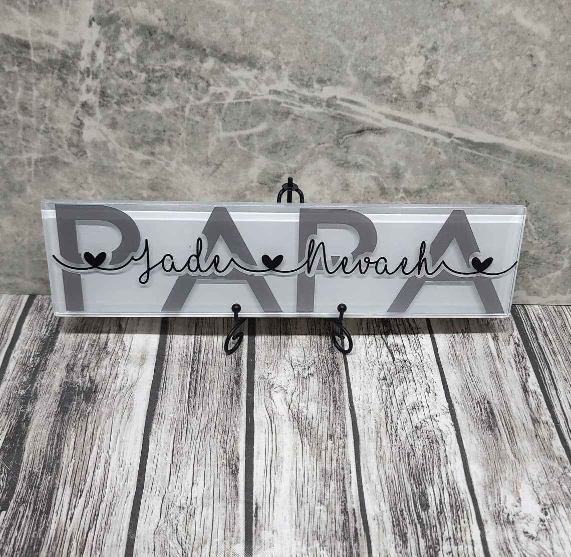 Personalized Papa Fathers Day Tile, Fathers Day Gift, Gift for Him, Dad ...