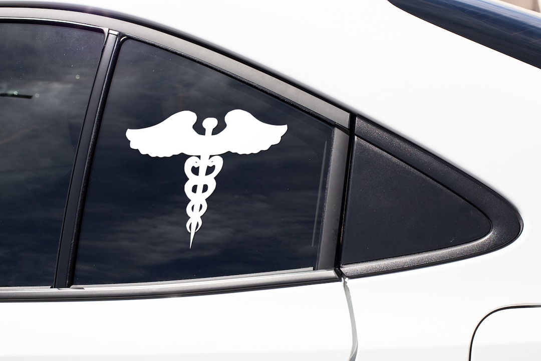 Ems Fast Shipping, Caduceus , Combat, Medic Decal, Laptop Sticker, Emt ...