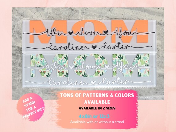 Custom Mothers Day Gift Mom Tile Mothers Day Personalized - Etsy