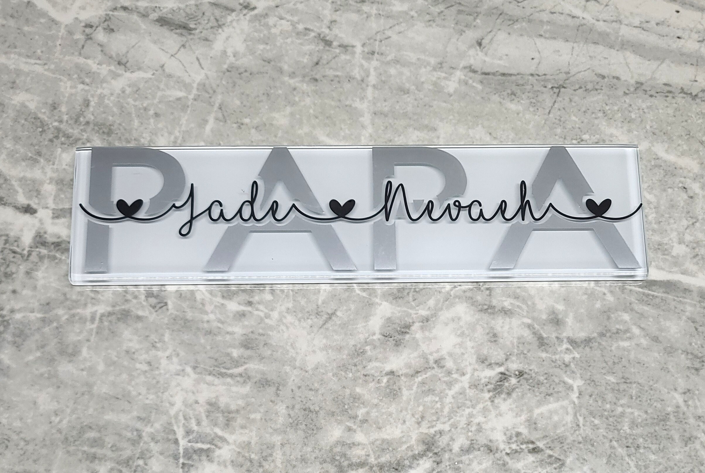 Personalized Papa Fathers Day Tile, Fathers Day Gift, Gift for Him, Dad ...