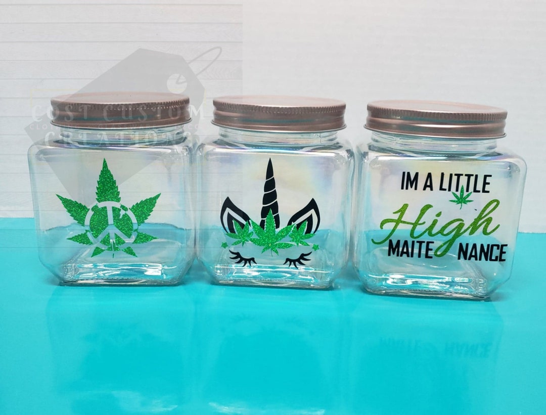 Weed Stash Jars - Etsy
