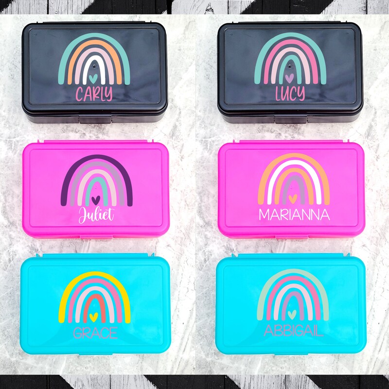 Girl Pencil Box - Etsy