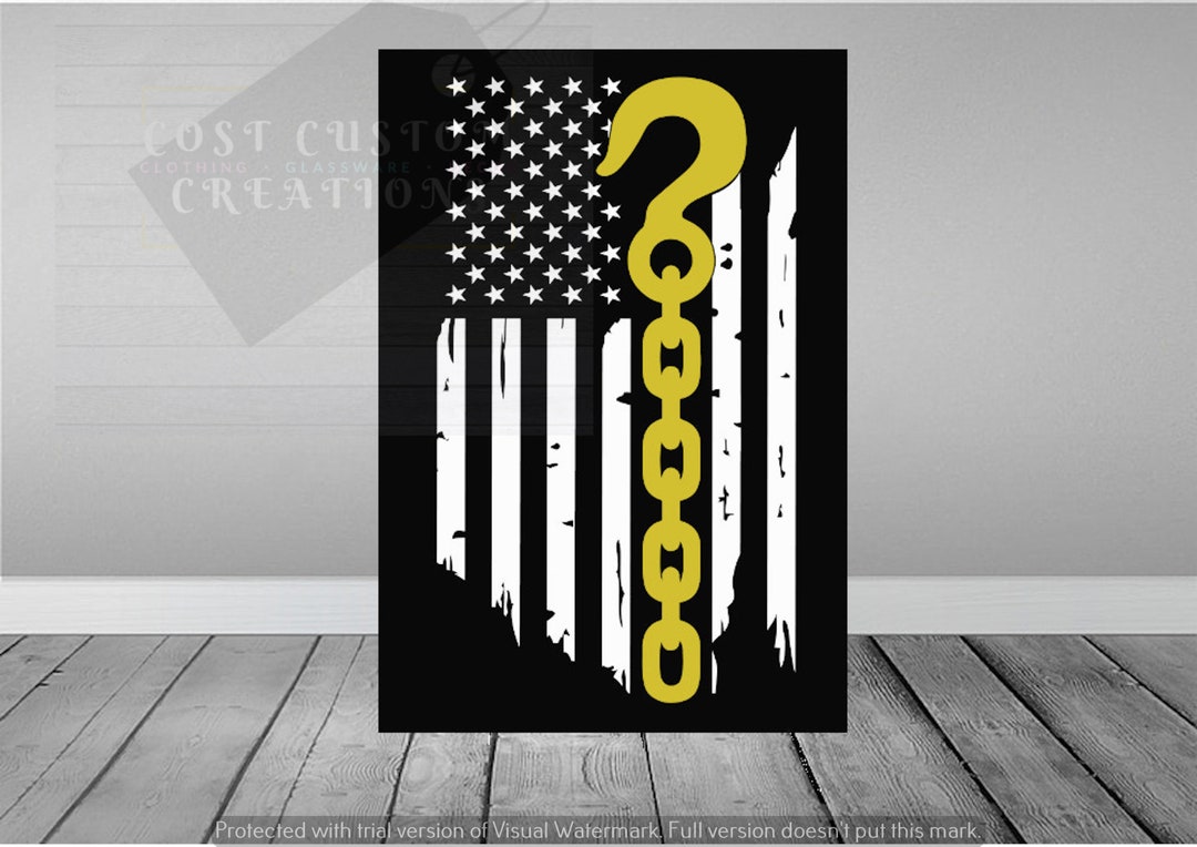 Tow Lives Matter Tow Flag 8x10 Canvas Towing Decor Towing Gifts Tow ...