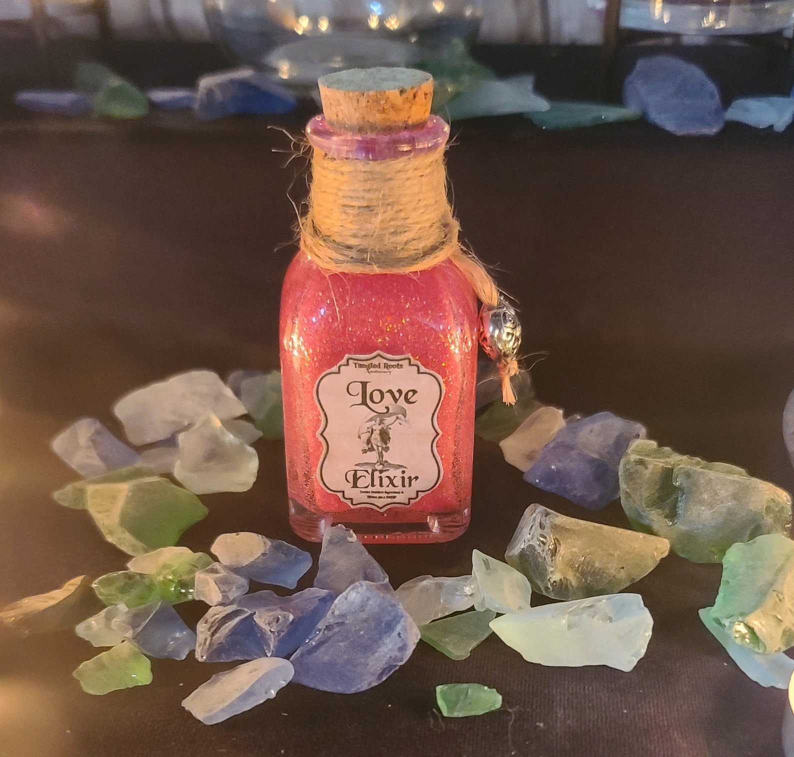 Love Elixir Potion Bottle Decor | Etsy