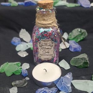 Mermaid Scales Potion Bottle Witch and Wizard Decor, Potion Ingredients ...