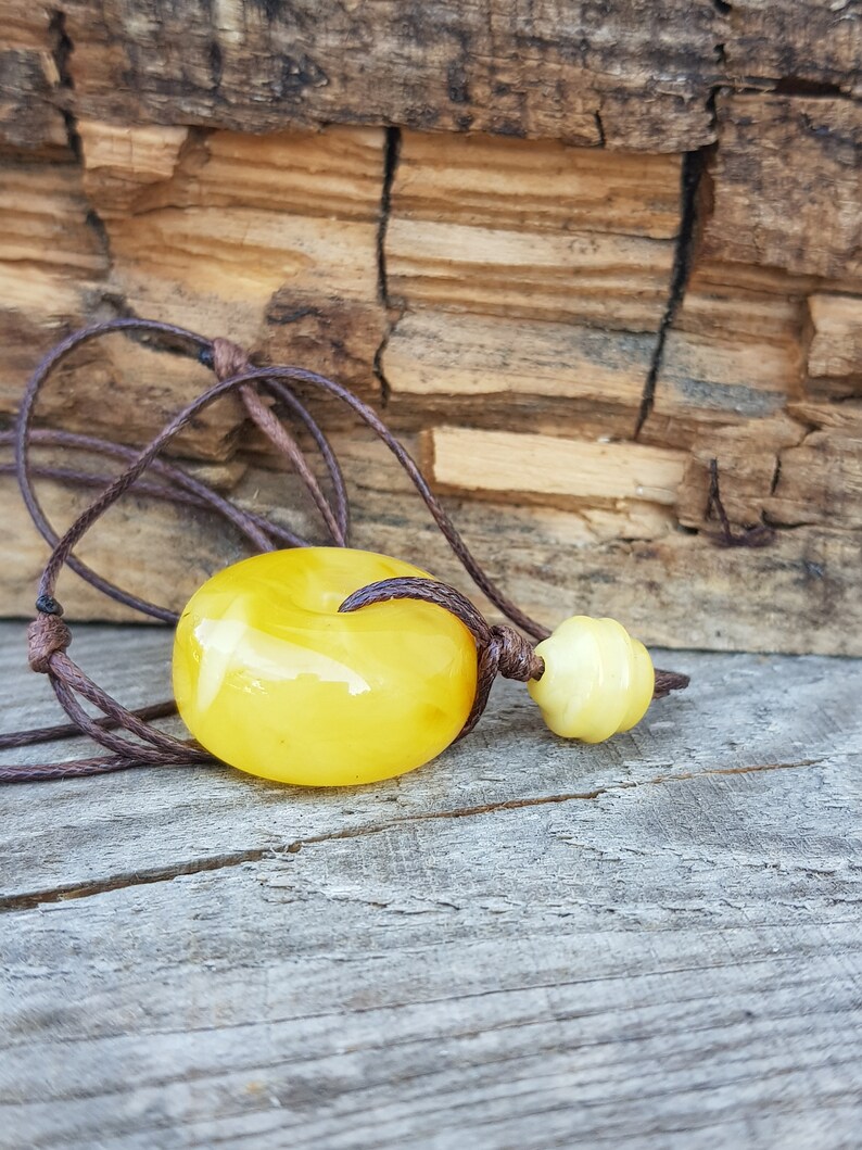 Big Yellow Bagel From Baltic Amber 7.4gram. - Etsy