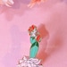 Carnation Princess -- Hard Enamel Pin - Ariel - Flower Pin - Classic ...