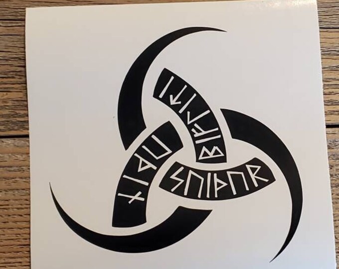 Horns of Odin With Names of Odin in Elder Futhar Runes Elder Futhark ...