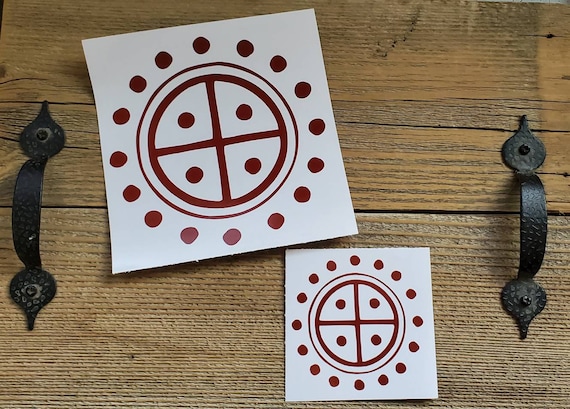 Sunwheel Petroglyph Norse Viking Iron age Bronze Age Car | Etsy