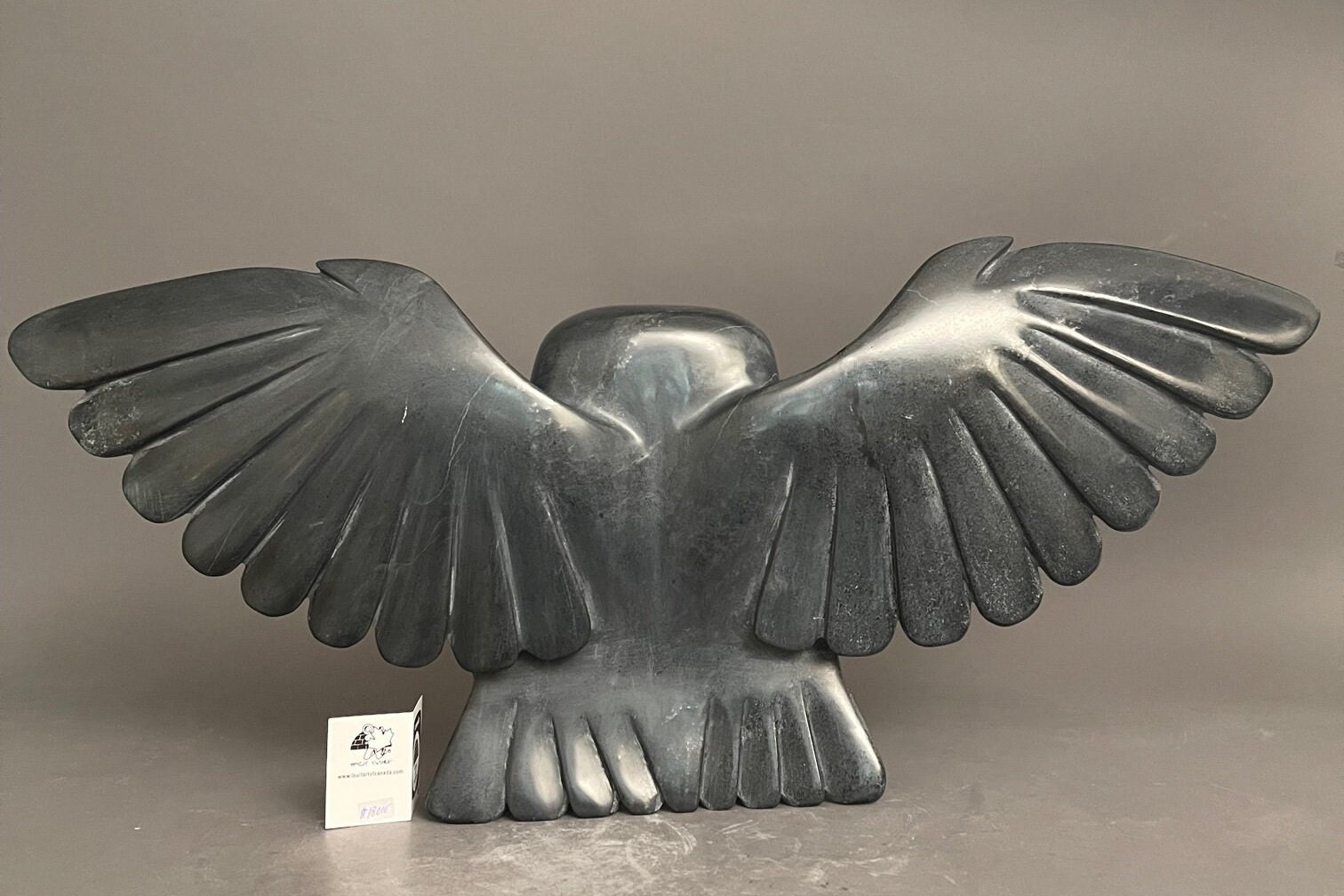 Inuit Art Eskimo Carving Toonoo Sharky Owl 68964 2022 - Etsy