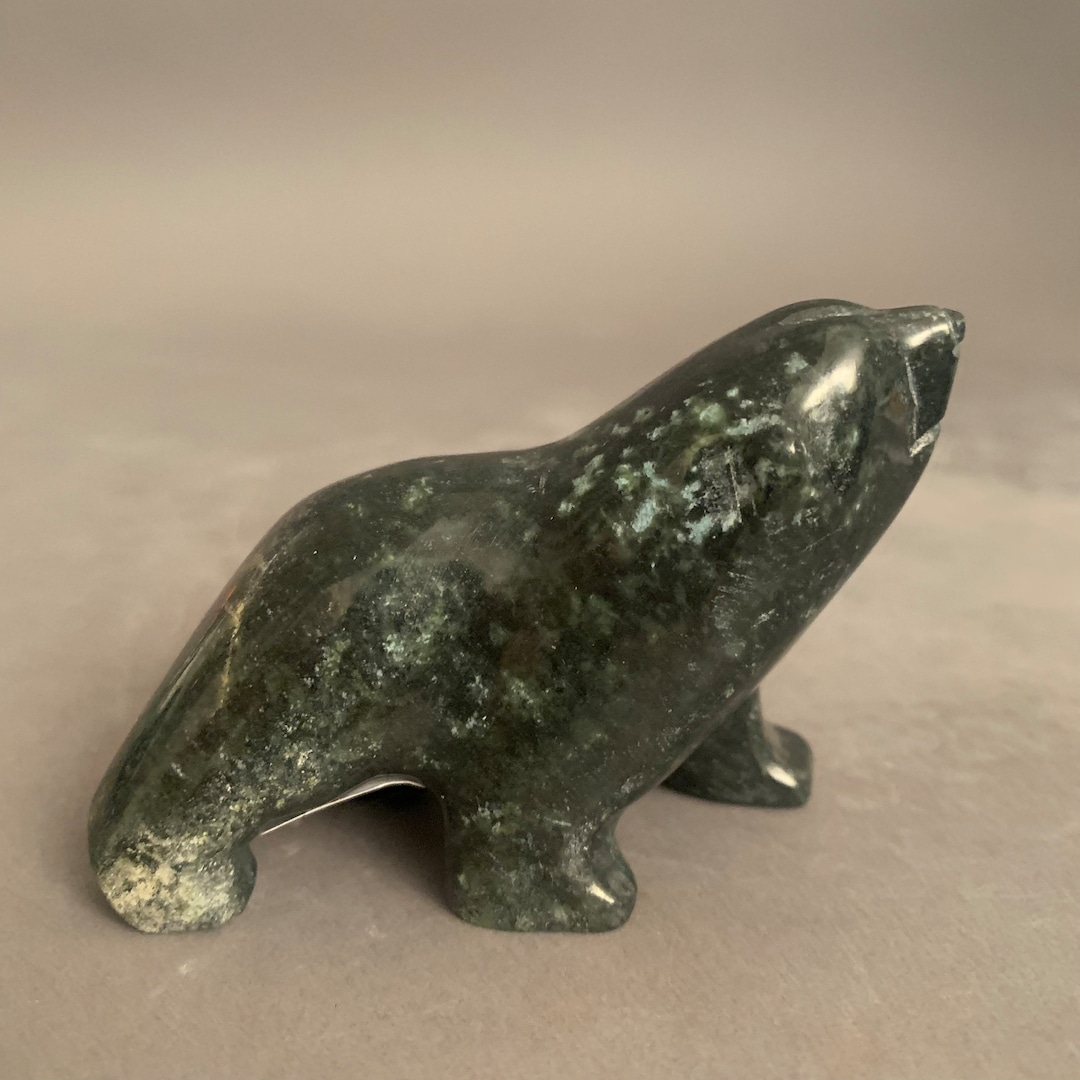 Vintage Inuit Art Eskimo Carving Bear #70104 2023 - Etsy