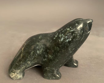 Vintage Inuit Art Eskimo Carving Bear #69975 2023 - Etsy